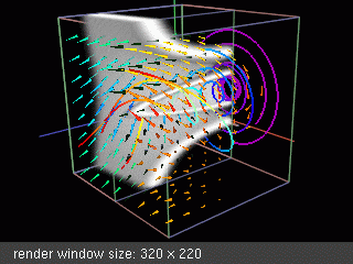 Ogle screen shots - GLUI interface